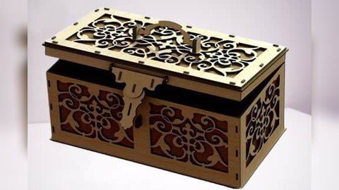 Wooden Jewelry Box DXF and CDR Vector File CDR DXF Laser Cut ...